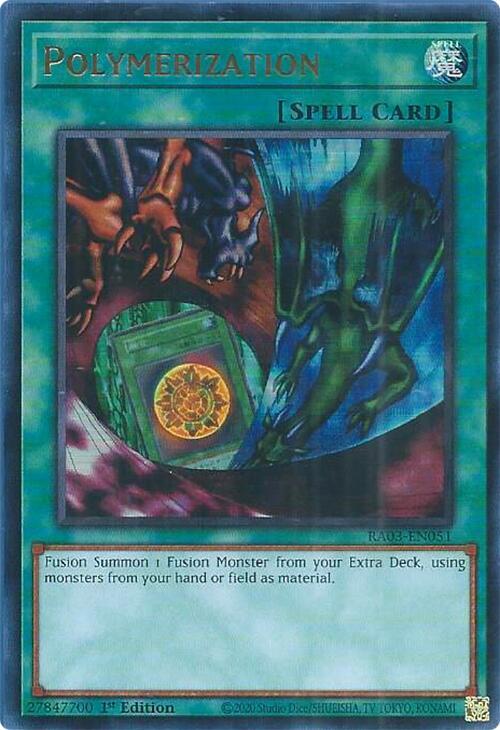 Polymerization (A) (Alternate Art) (UR) - Quarter Century Bonanza ...