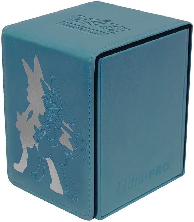 Elite Series: Lucario Alcove Flip Deck Box - Ultra Pro Deck Boxes ...