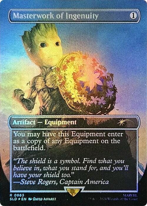 Masterwork of Ingenuity (Rainbow Foil) - Secret Lair Drop Series - Magic: The Gathering ...
