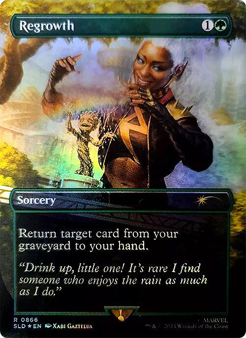 Regrowth (Rainbow Foil) - Secret Lair Drop Series - Magic: The ...