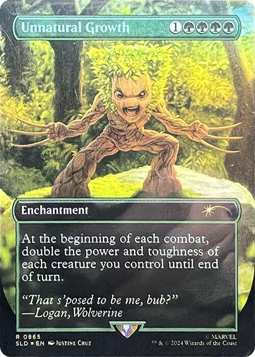 Abundant Groot - Abundant Growth (Rainbow Foil) - Secret Lair Drop ...