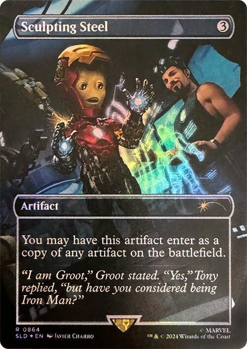 Abundant Groot - Abundant Growth (Rainbow Foil) - Secret Lair Drop ...