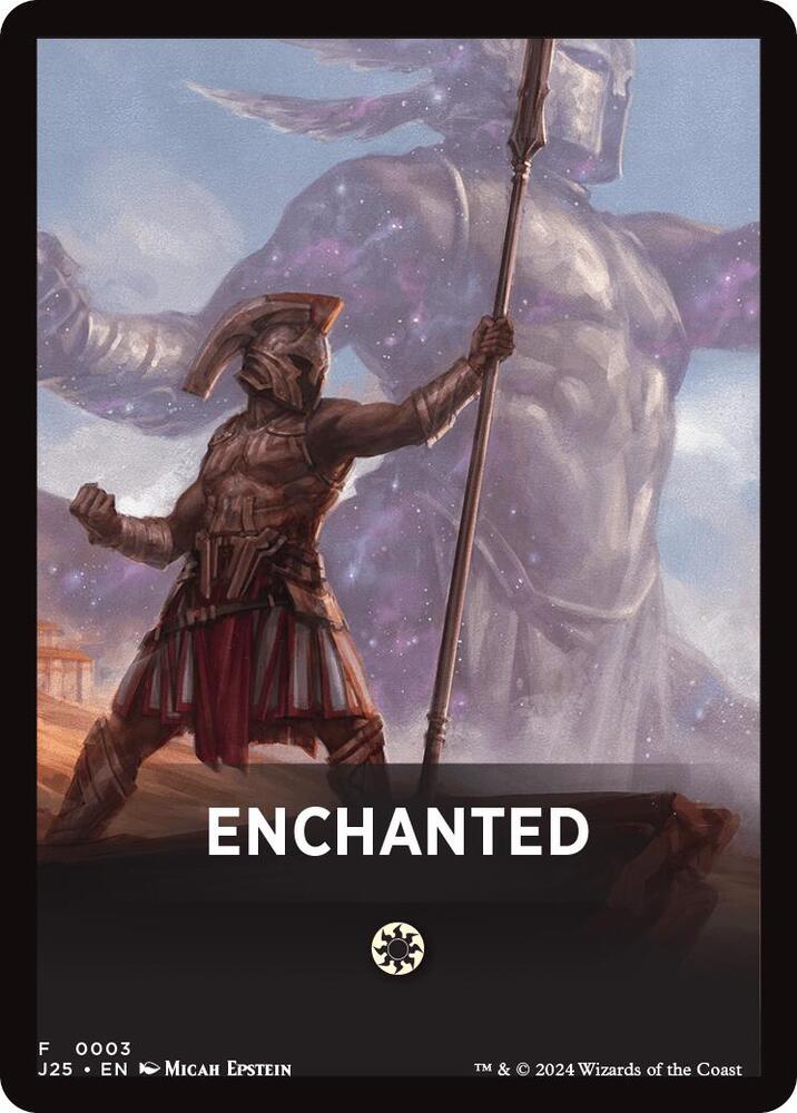 Enchanted Theme Card - Foundations Jumpstart - Magic: The Gathering