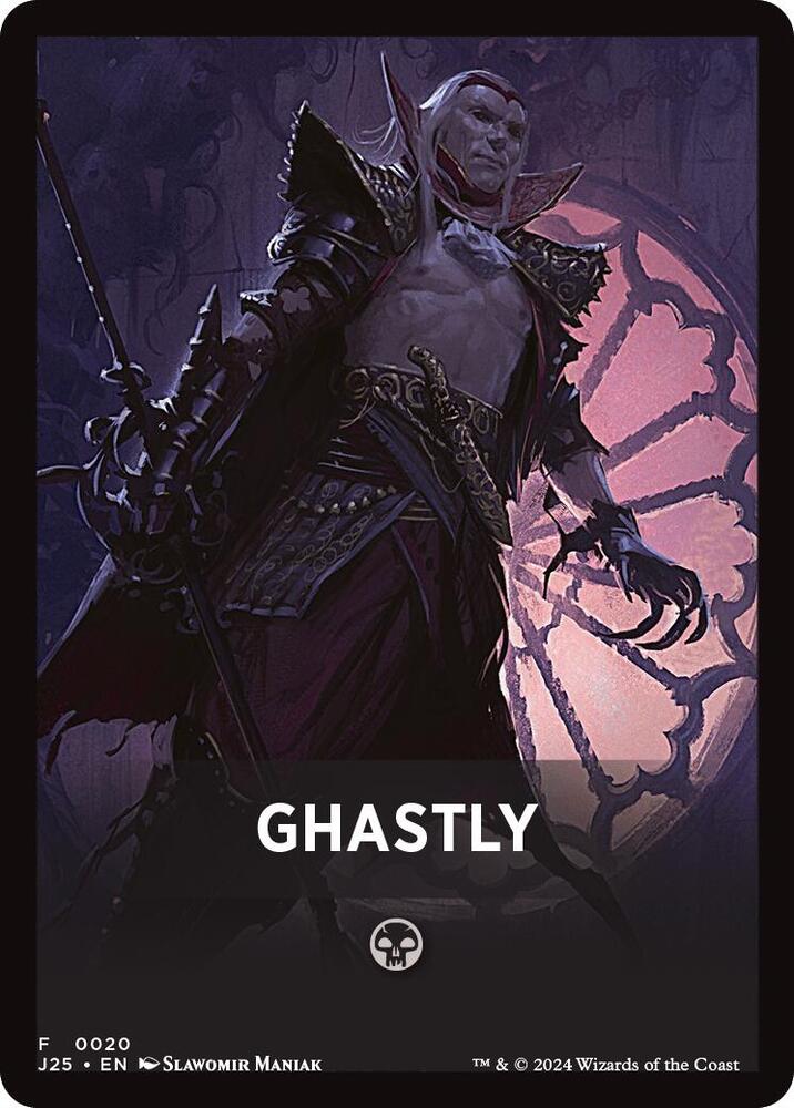 Ghastly Theme Card - Foundations Jumpstart - Magic: The Gathering ...