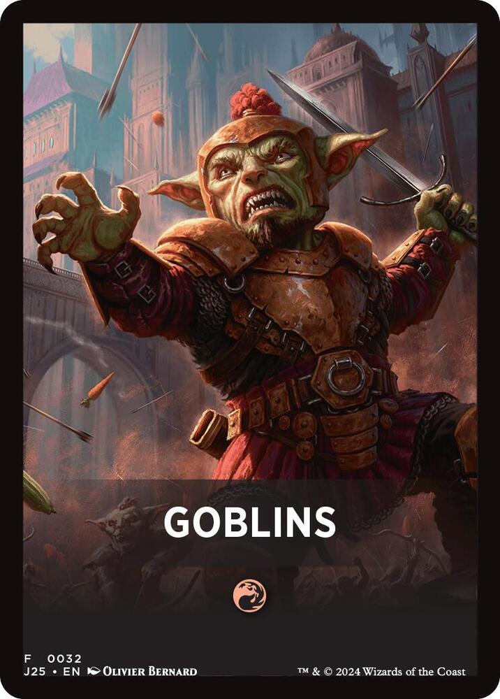Goblins Theme Card - Foundations Jumpstart - Magic: The Gathering