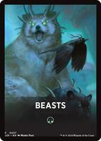 Beasts Theme Card - Foundations Jumpstart - Magic: The Gathering