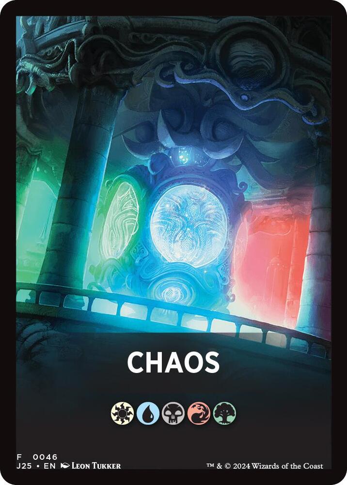 Chaos Theme Card - Foundations Jumpstart - Magic: The Gathering ...