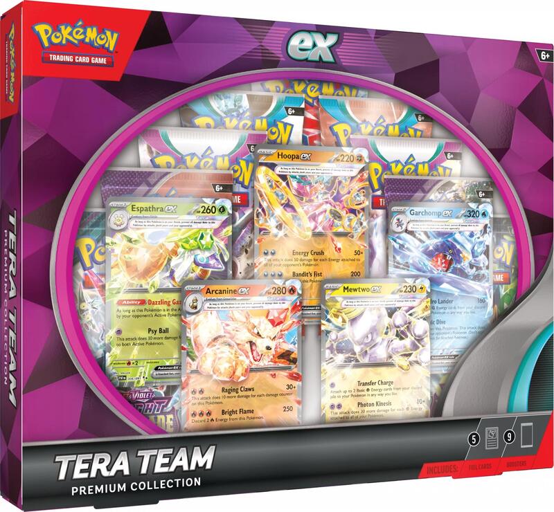 Tera Team Premium Collection - Miscellaneous Cards & Products - Pokemon ...