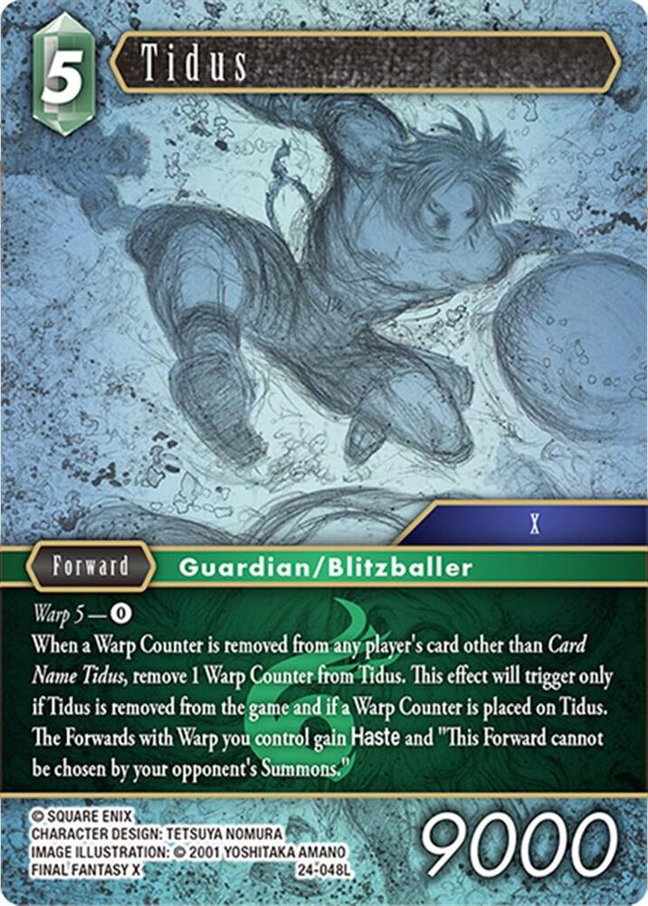 Tidus - Hidden Legends - Final Fantasy TCG - TCGplayer.com
