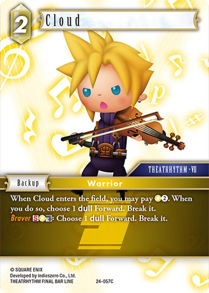 Cloud - Hidden Legends - Final Fantasy TCG - TCGplayer.com