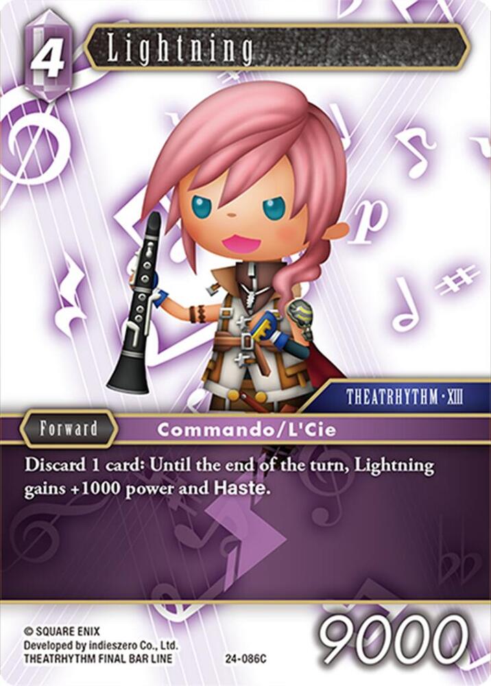 Lightning (24-086C) - Hidden Legends - Final Fantasy TCG - TCGplayer.com