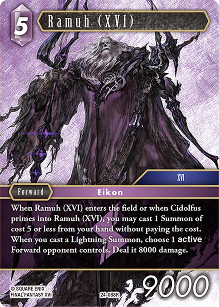 Ramuh (XVI) - Hidden Legends - Final Fantasy TCG