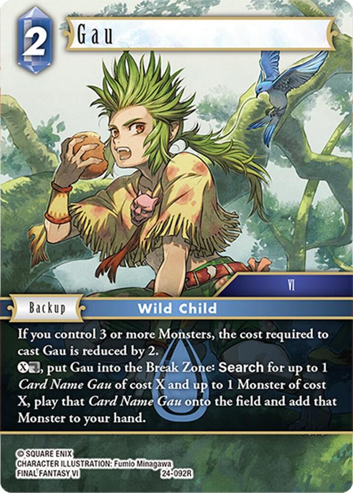 Gau - Hidden Legends - Final Fantasy TCG