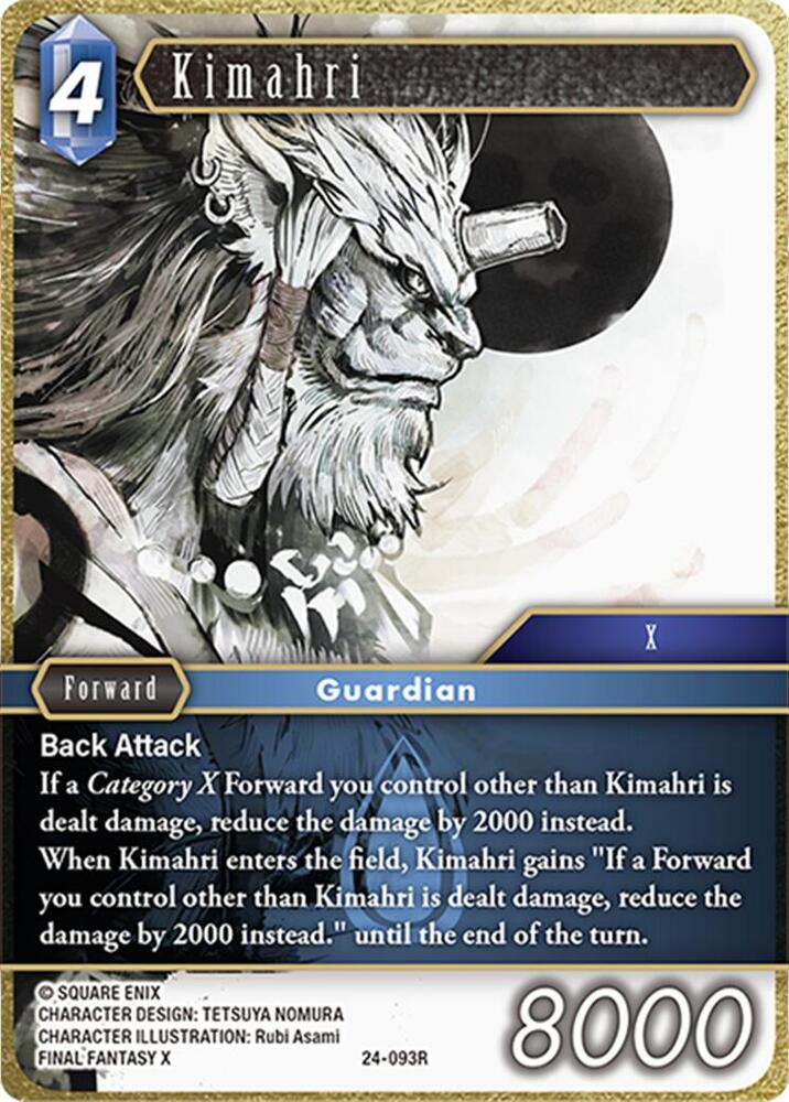 Kimahri - Hidden Legends - Final Fantasy TCG