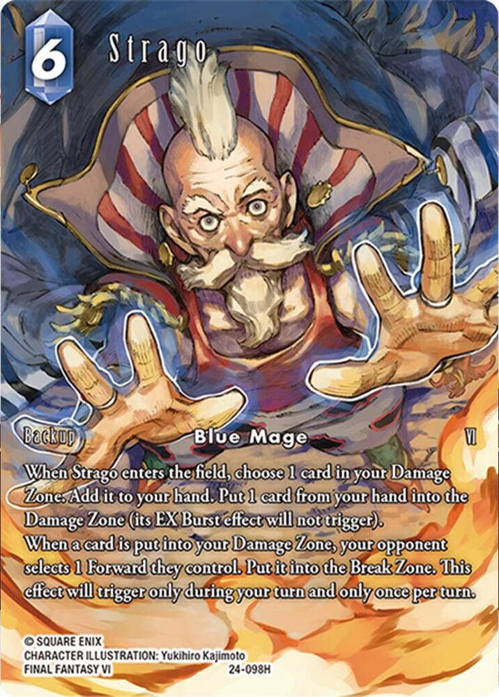 Strago (Full Art) - Hidden Legends - Final Fantasy TCG