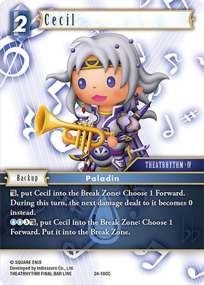 Cecil - Hidden Legends - Final Fantasy TCG