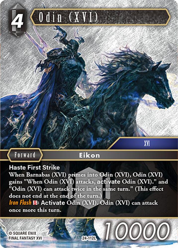 Odin (XVI) - Hidden Legends - Final Fantasy TCG - TCGplayer.com