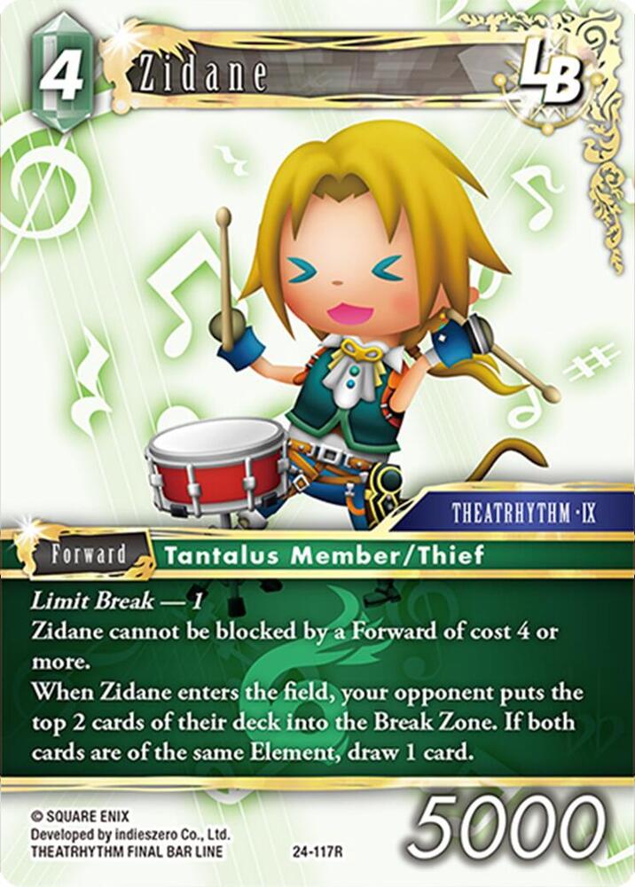 Zidane LB - Hidden Legends - Final Fantasy TCG - TCGplayer.com