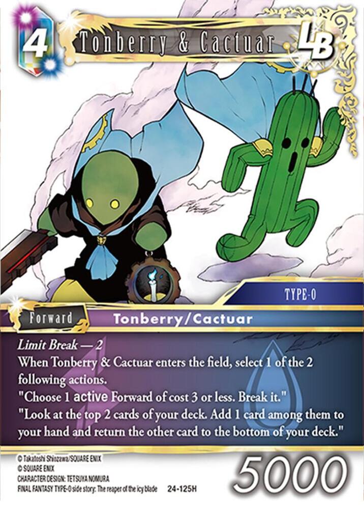 Tonberry & Cactuar LB - Hidden Legends - Final Fantasy TCG - TCGplayer.com