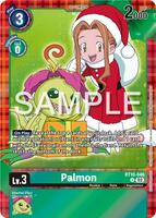 Palmon (Winter Holiday Event 2024) - Xros Encounter - Digimon Card Game ...