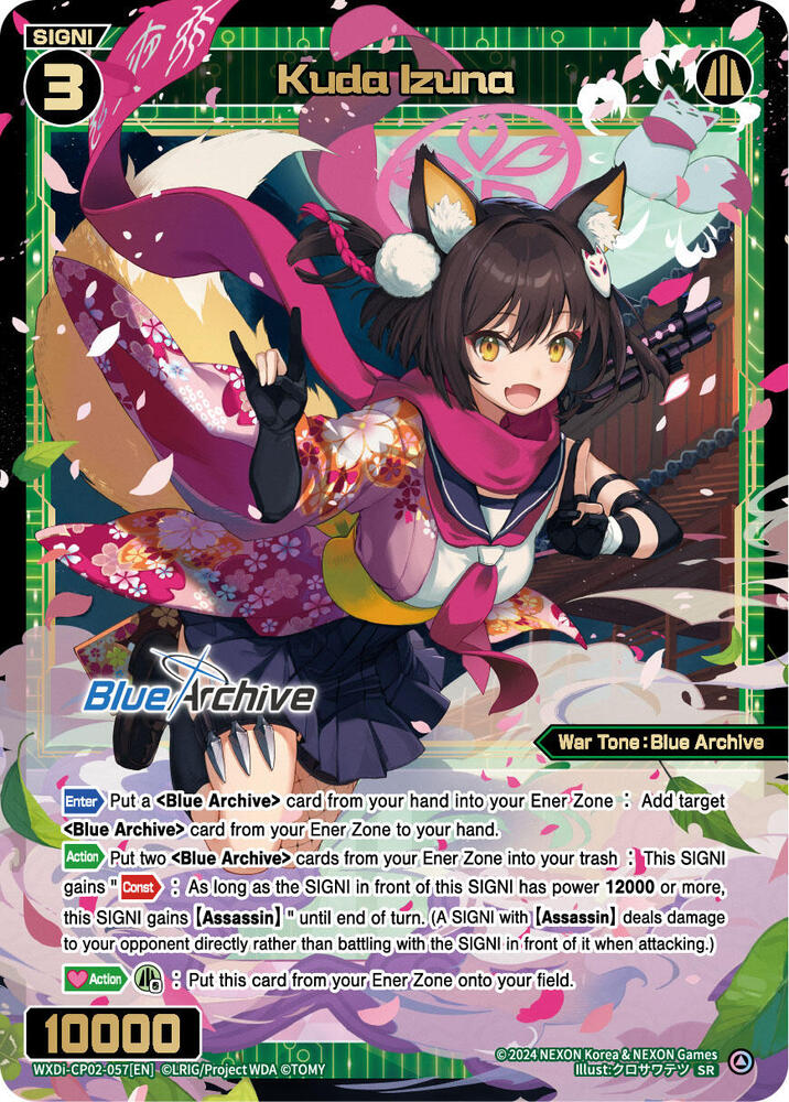 Kuda Izuna - Blue Archive DIVA - WIXOSS - TCGplayer.com