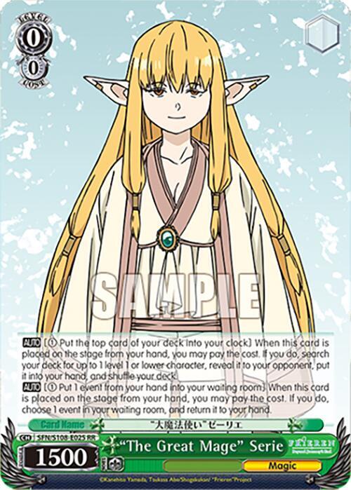 "The Great Mage" Serie - Frieren: Beyond Journey’s End - Weiss Schwarz - TCGplayer.com