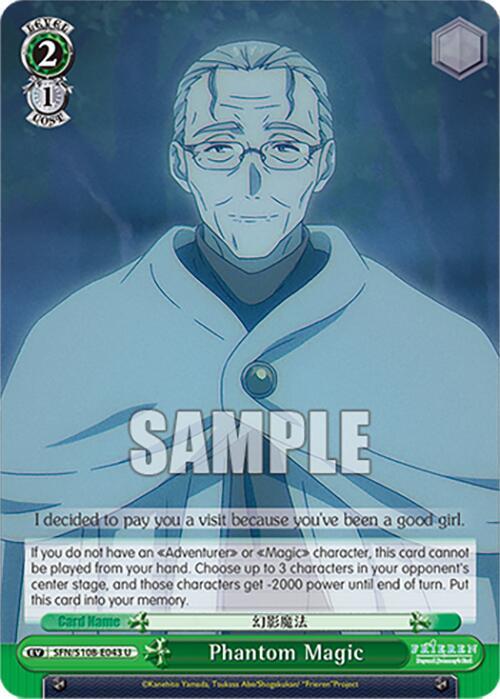 Phantom Magic - Frieren: Beyond Journey’s End - Weiss Schwarz ...