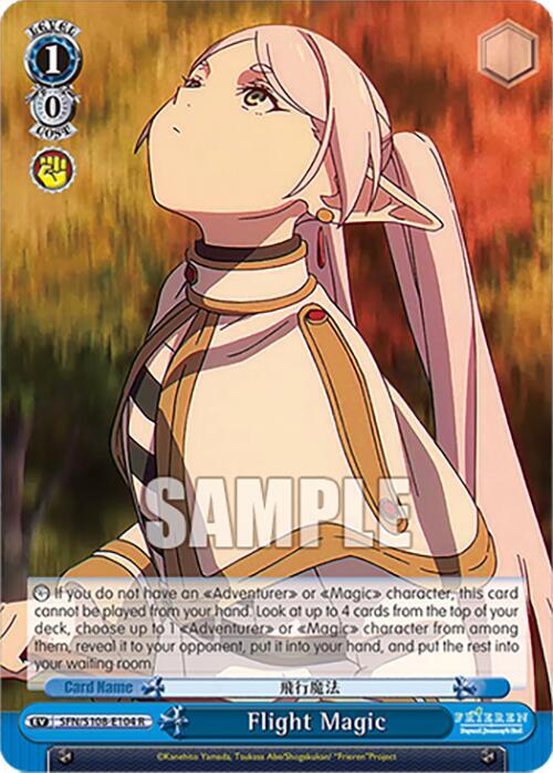 Flight Magic - Frieren: Beyond Journey’s End - Weiss Schwarz ...