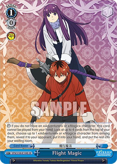 Flight Magic (SR) - Frieren: Beyond Journey’s End - Weiss Schwarz ...