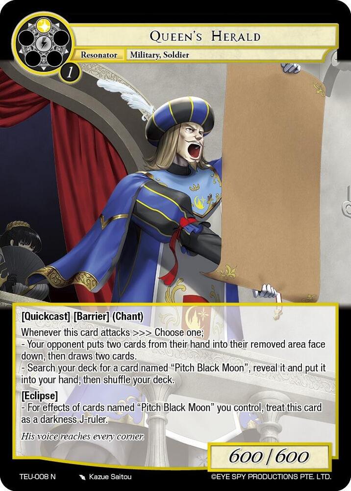 Queen's Herald - Timeless Eclipse of the Underworld - Force of Will