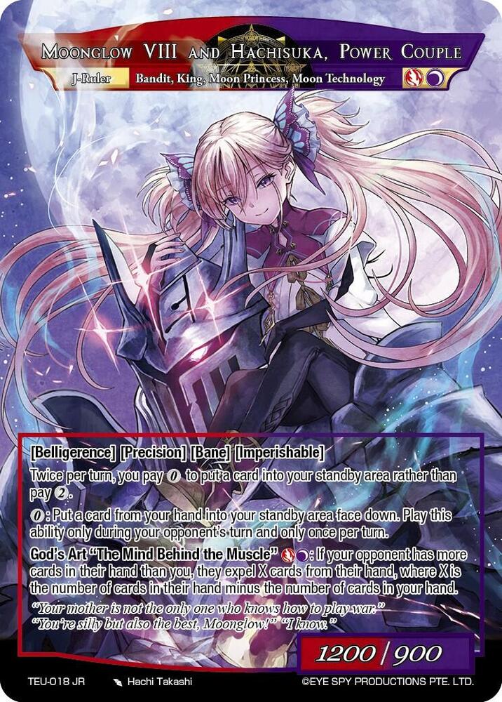 The King With No Throne, Moonglow VIII // Moonglow VIII And Hachisuka ...