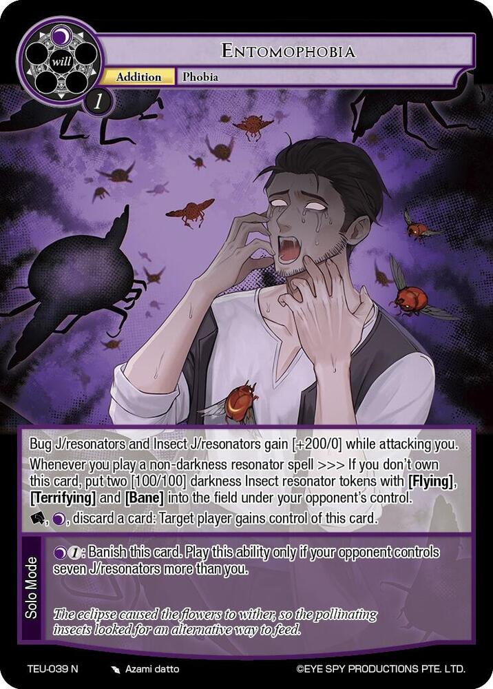 Entomophobia - Timeless Eclipse of the Underworld - Force of Will ...