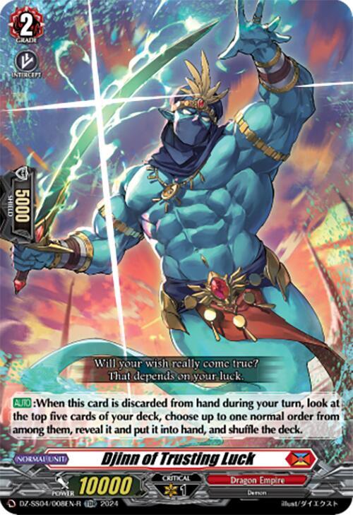 Djinn of Trusting Luck (Foil) - DZ-SS04: Special Series Stardust Blade ...
