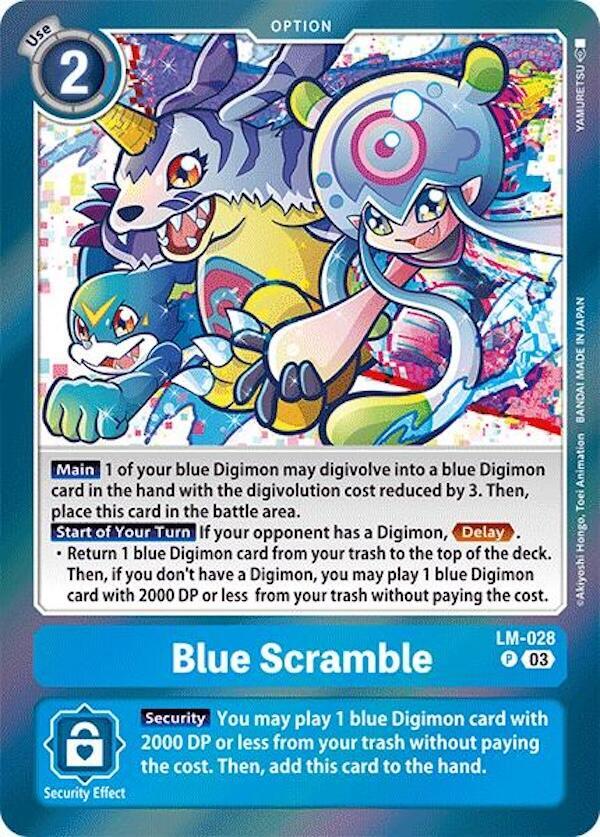 Blue Scramble - Special Limited Set - Digimon Card Game - TCGplayer.com