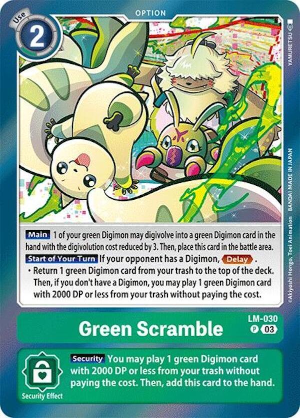 Green Scramble - Special Limited Set - Digimon Card Game - TCGplayer.com