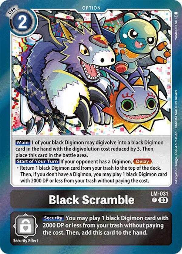 Black Scramble - Special Limited Set - Digimon Card Game - TCGplayer.com