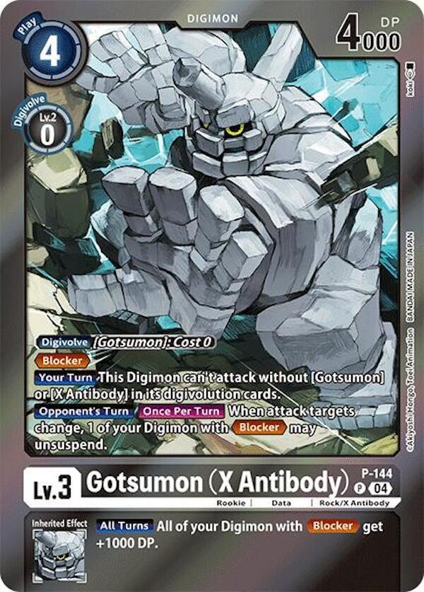 Gotsumon (X Antibody) (Reprint) - Special Limited Set - Digimon Card ...