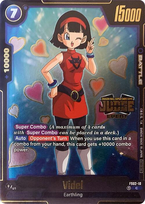 Videl (Judge Pack (Event Judge) 01) - Tournament and Championship Promos - Dragon Ball Super ...