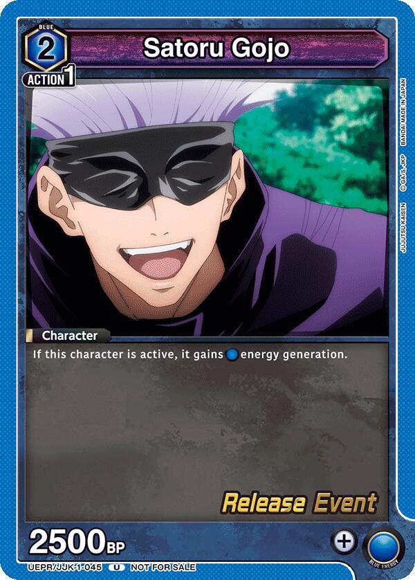 Satoru Gojo (045) - UE03BT: Jujutsu Kaisen Release Event Cards - Union ...