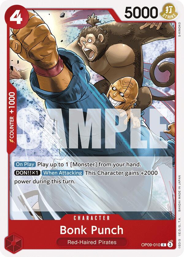 Bonk Punch - Emperors in the New World - One Piece Card Game ...
