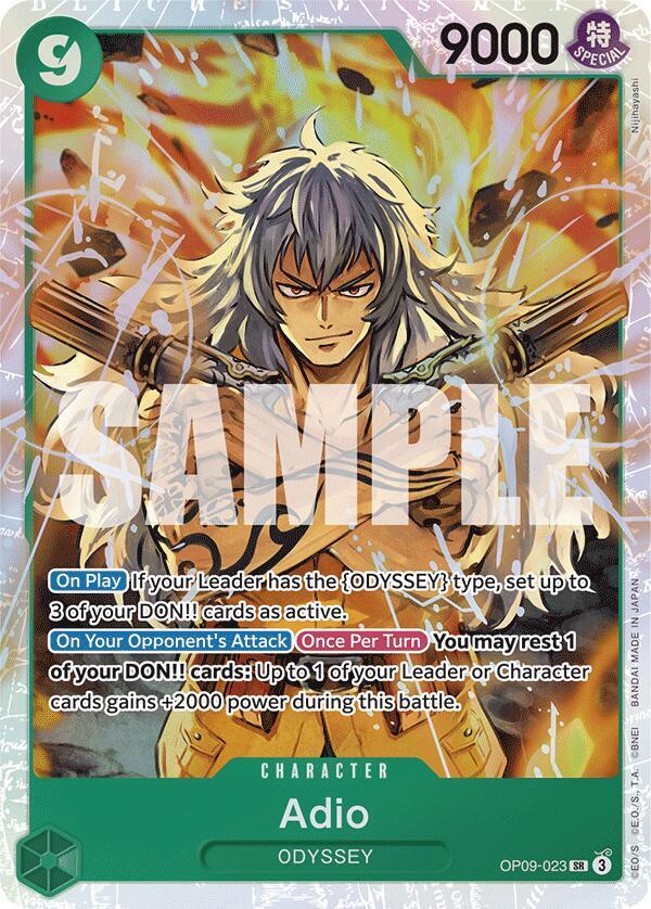 Adio - Emperors in the New World - One Piece Card Game - TCGplayer.com