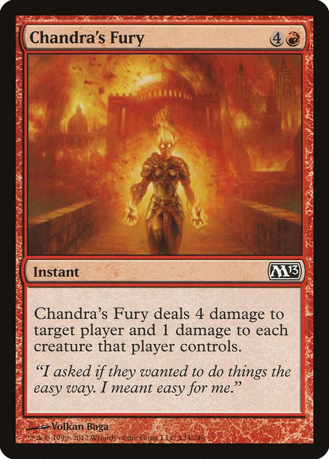 Chandra's Fury - Magic 2013 (M13) - Magic: The Gathering - TCGplayer.com
