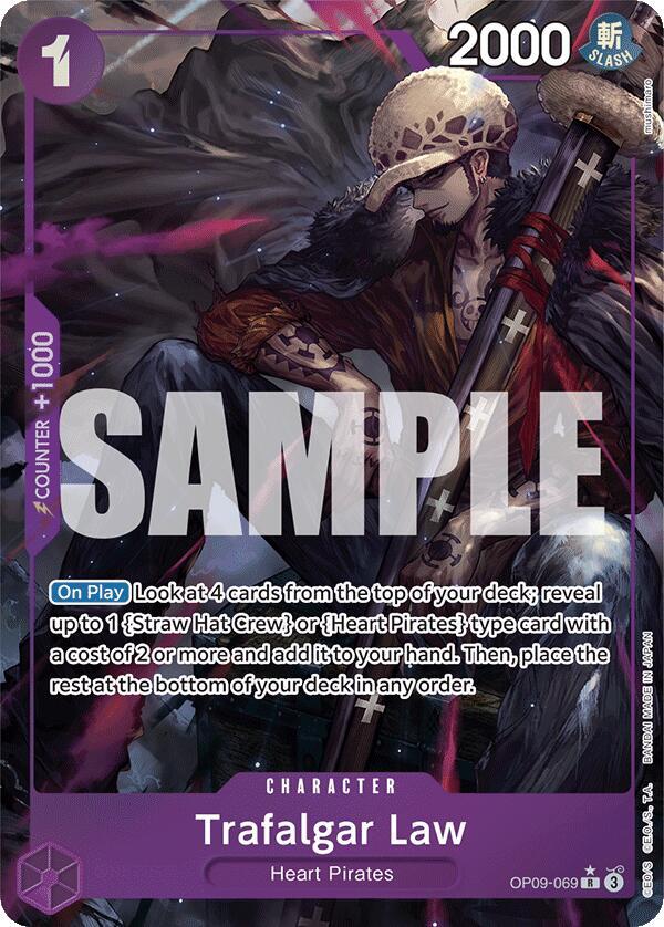 Trafalgar Law (069) (Parallel) - Emperors in the New World - One Piece Card Game - TCGplayer.com