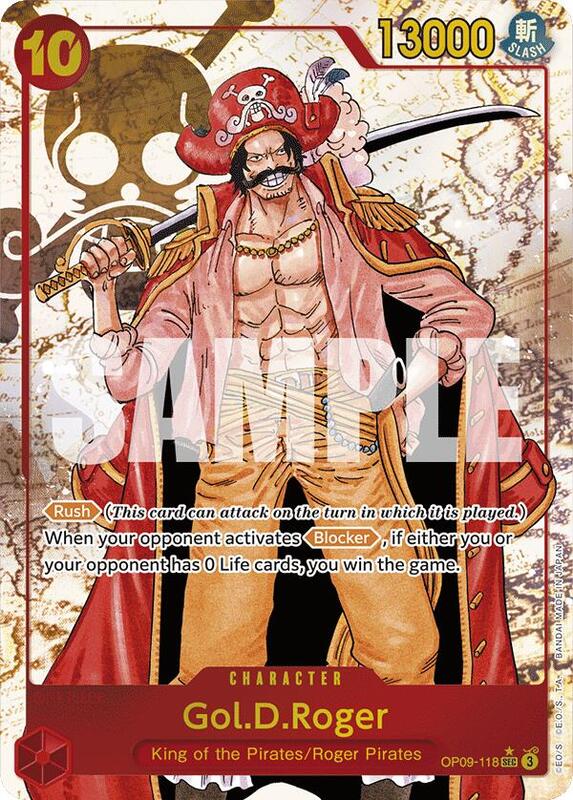 Gol.D.Roger (Alternate Art) - Emperors in the New World - One Piece ...