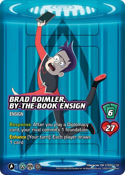 Brad Boimler, By-the-Book Ensign - Challenger Series: Star Trek: Lower ...