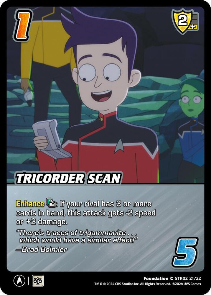 Tricorder Scan - Challenger Series: Star Trek: Lower Decks - UniVersus