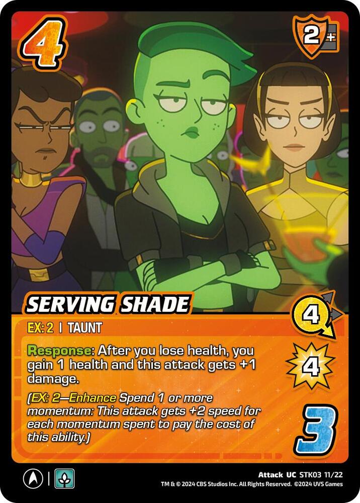Serving Shade - Challenger Series: Star Trek: Lower Decks - UniVersus ...