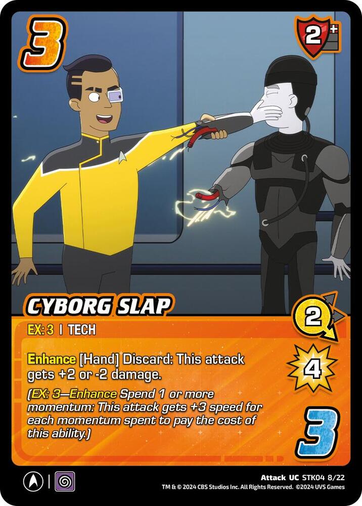 Cyborg Slap - Challenger Series: Star Trek: Lower Decks - UniVersus ...