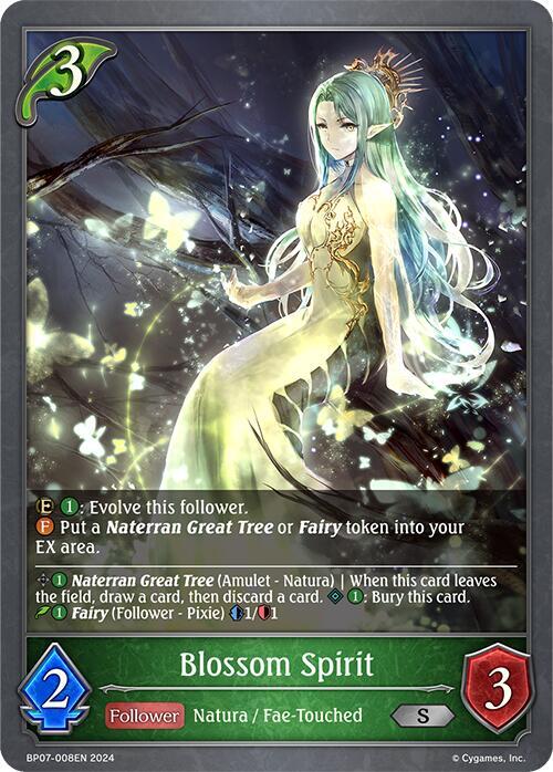 Blossom Spirit - BP07: Verdant Steel - Shadowverse: Evolve - TCGplayer.com