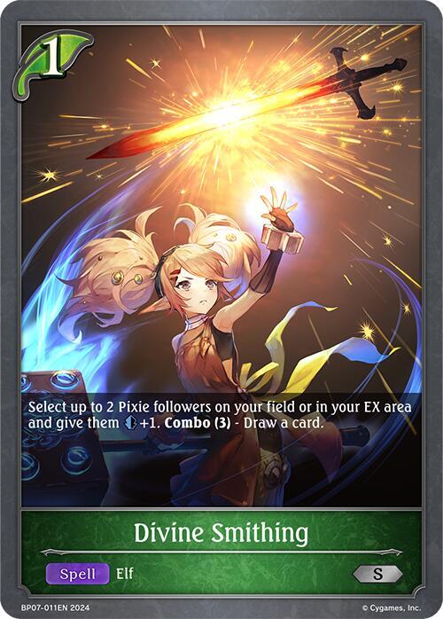 Divine Smithing - BP07: Verdant Steel - Shadowverse: Evolve - TCGplayer.com